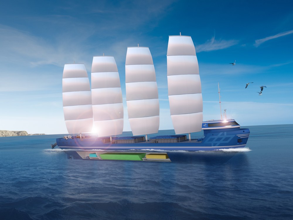 Utilisation and Storage of Wind Energy in Maritime Transport