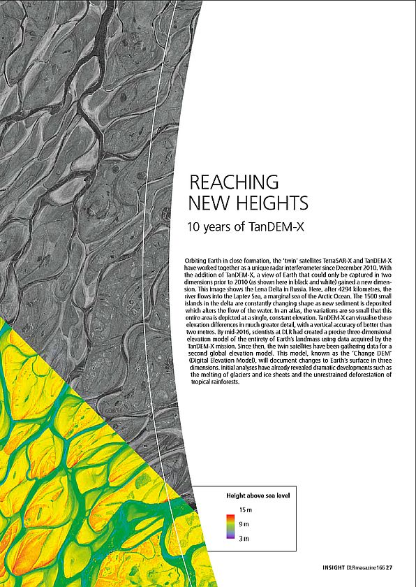 DLRmagazine article: Reaching new heights (issue 166)