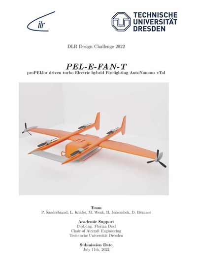 DLR Design Challenge-2022 - Report: TU Dresden – PEL-E-FAN-T