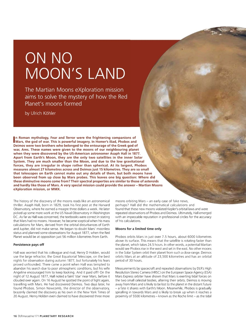 DLRmagazine 171 – On no moon's land
