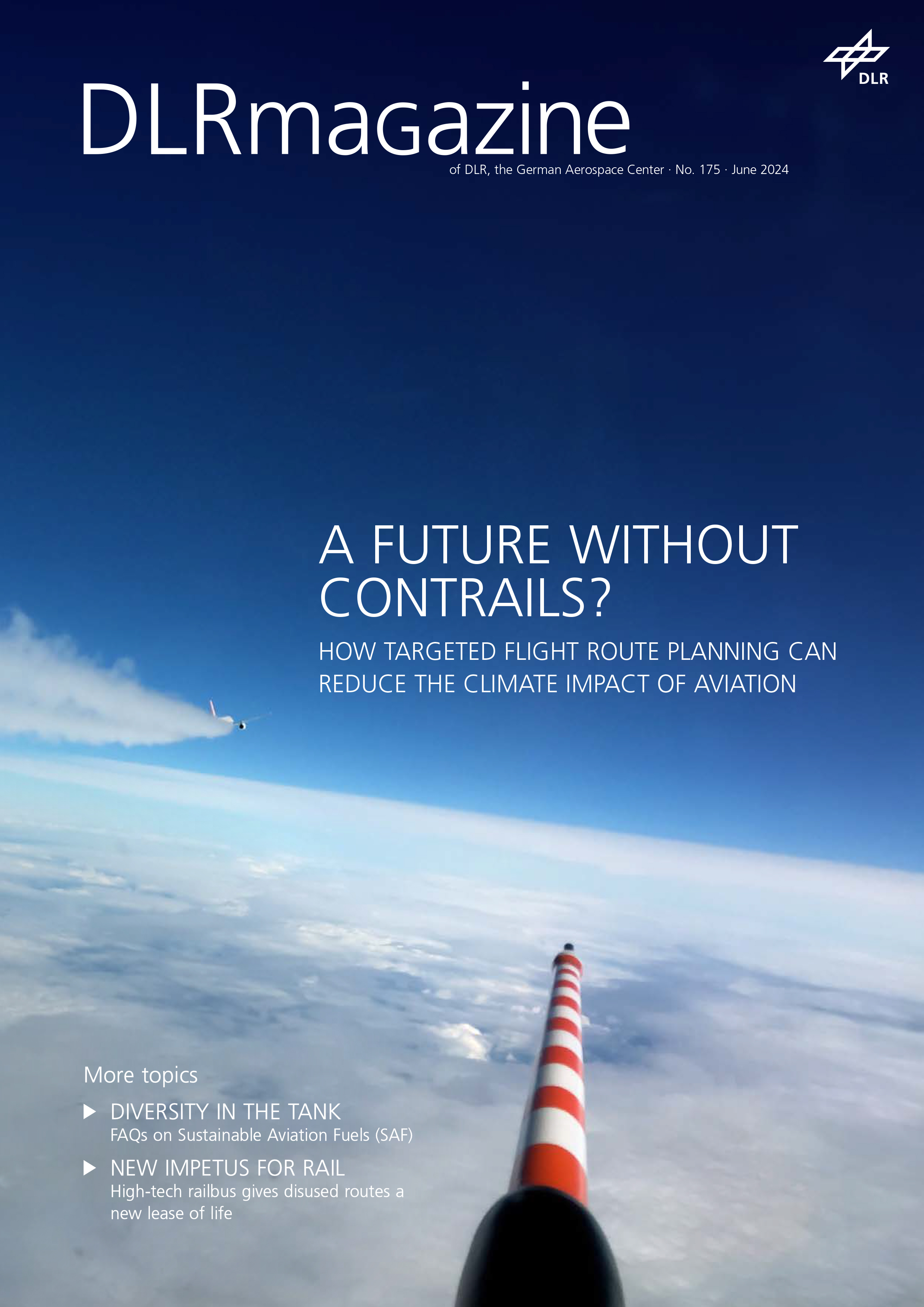 DLRmagazine 175 – A future without contrails?