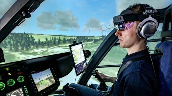 Augmented reality assistance systems for helicopter pilots tested in a ...