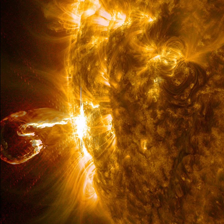 Flare and coronal mass ejection