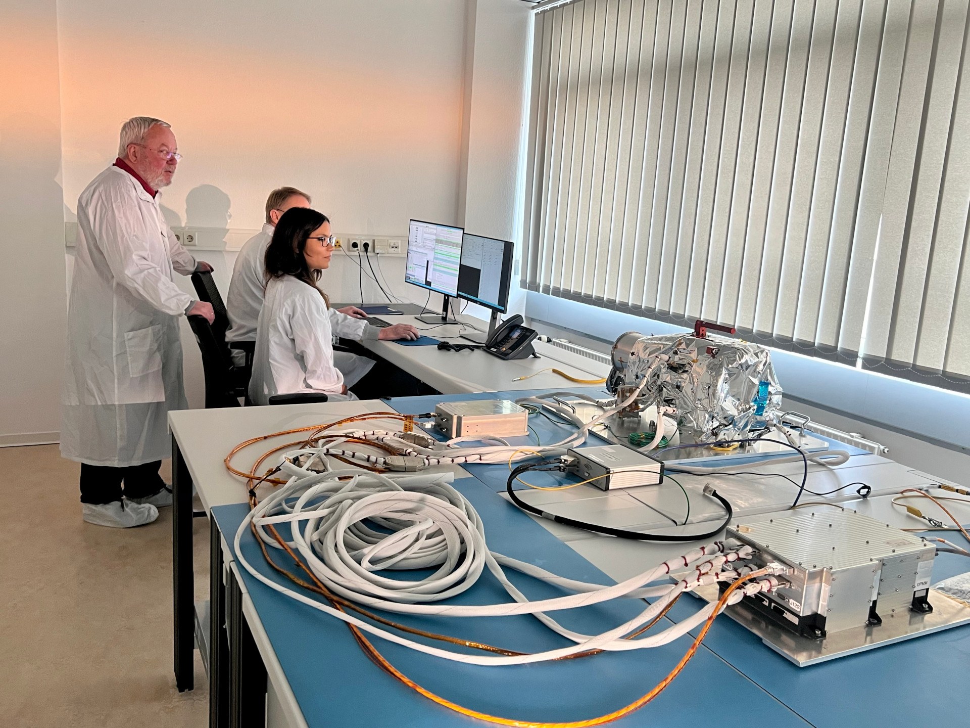 DLR – JANUS in the DLR laboratory