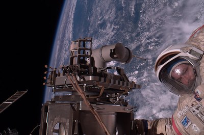 Five years in space: DLR robot arm completes ISS mission with great success