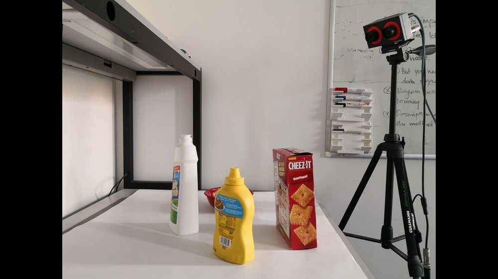 Video: Real-time probabilistic object detection of household objects