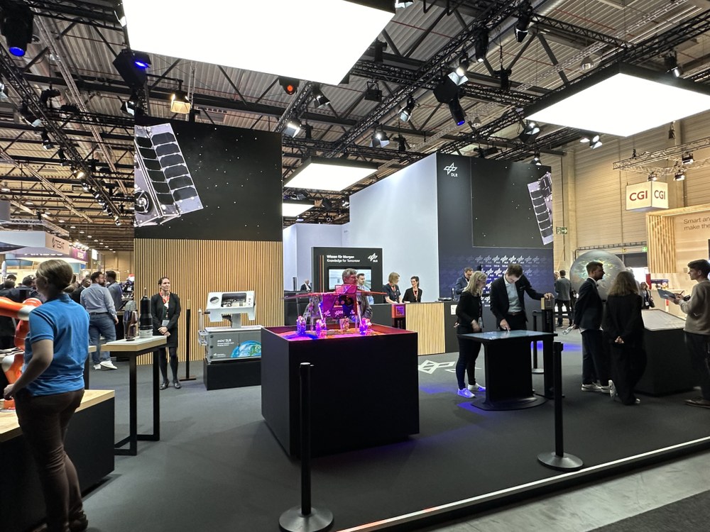 DLR stage at ILA 2024 with OTTER on display