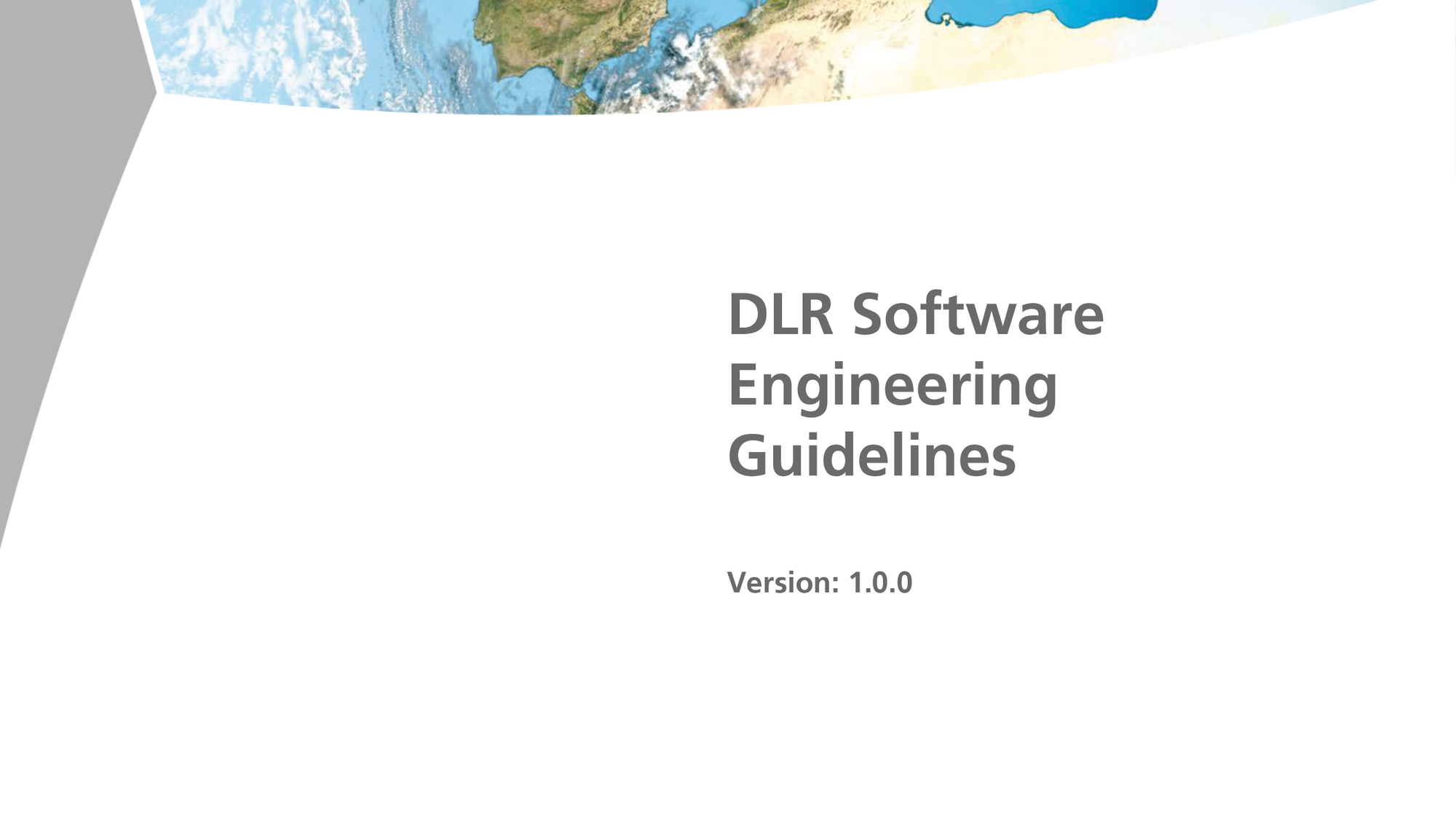 DLR Software Engineering Guidelines