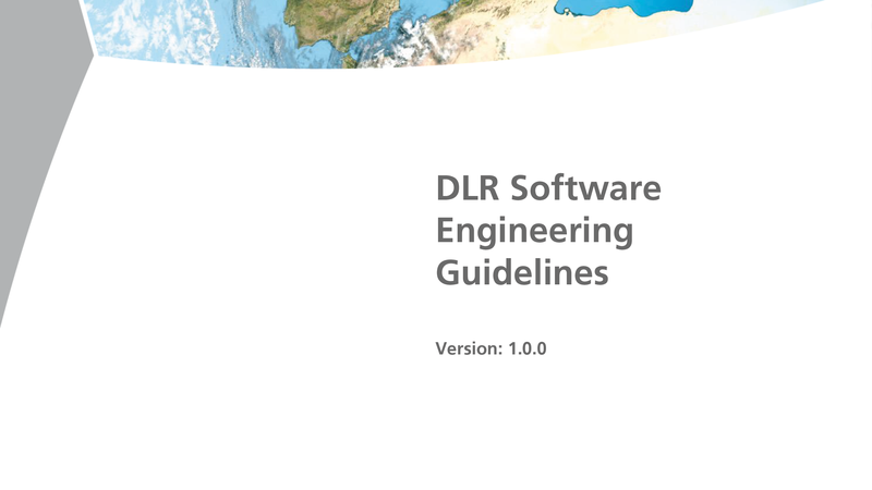 DLR Software Engineering Guidelines