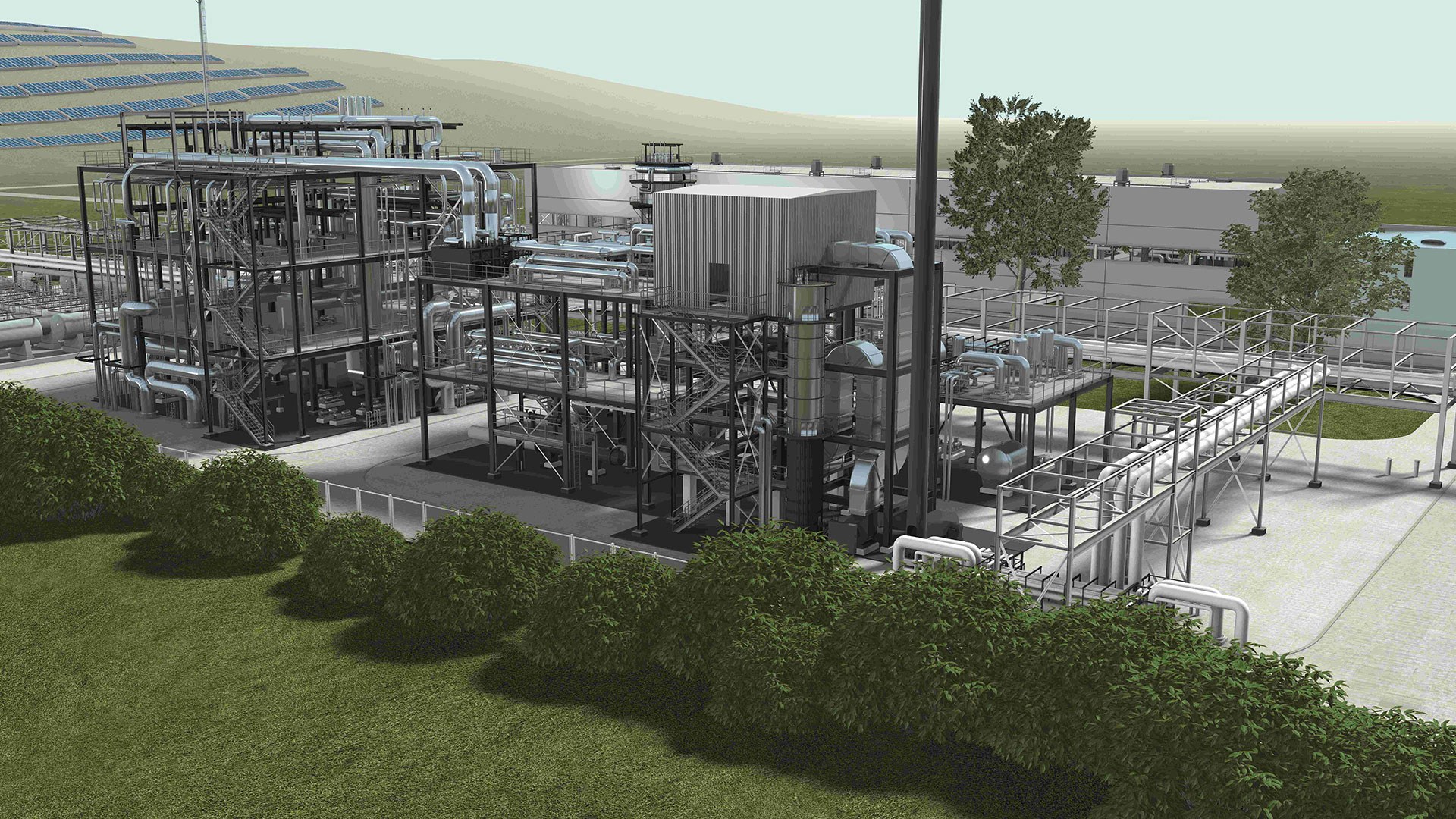 Reverse Water Gas Shift (RWGS) synthesis gas production