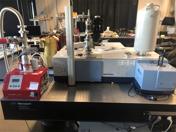 FTIR spectrometer in the Broadband Terahertz Spectroscopy Laboratory ...