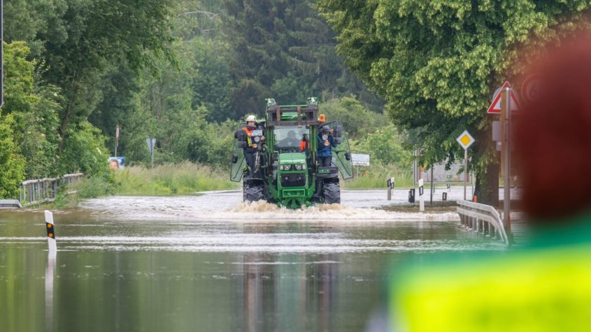 Flooding in Southern Germany